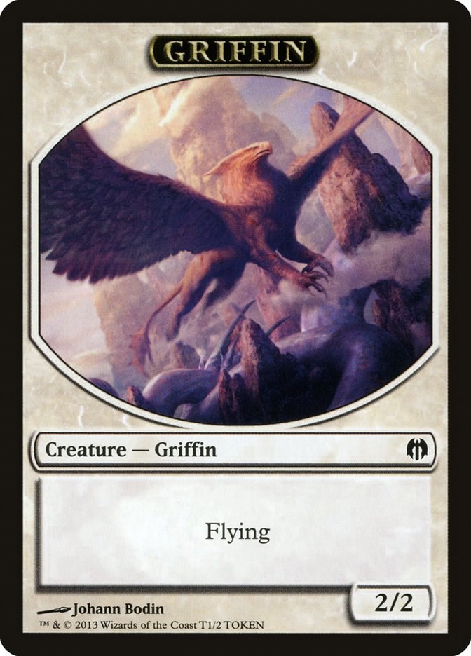 Griffin Token - Duel Decks: Heroes vs. Monsters - Magic: The Gathering