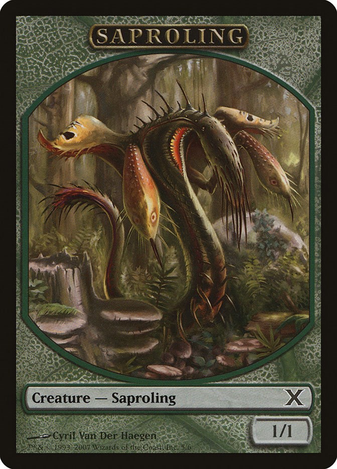 Saproling Token - 10th Edition - Magic: The Gathering