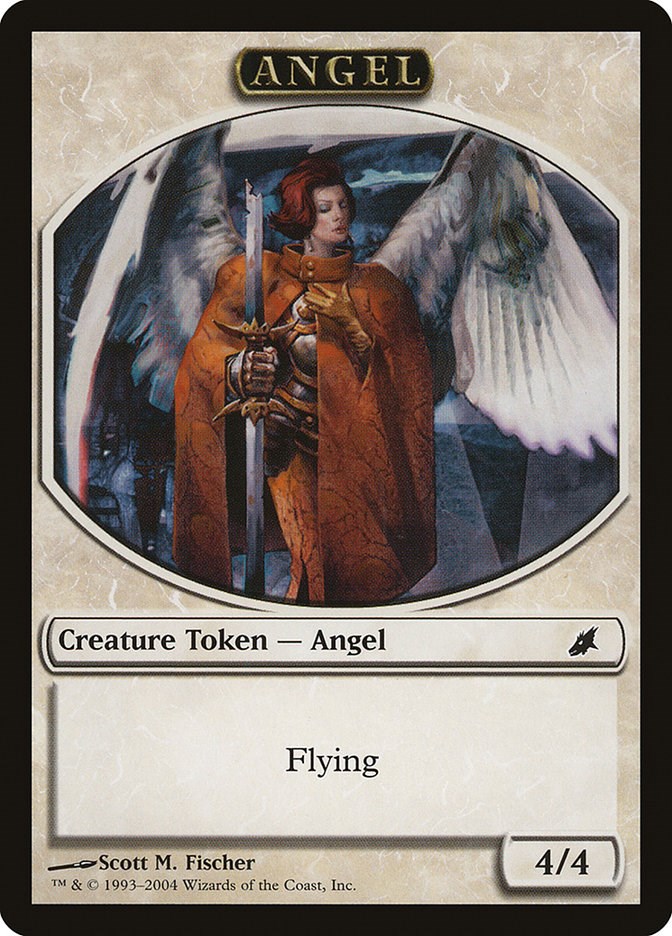 Angel Token - Magic Player Rewards - Magic: The Gathering