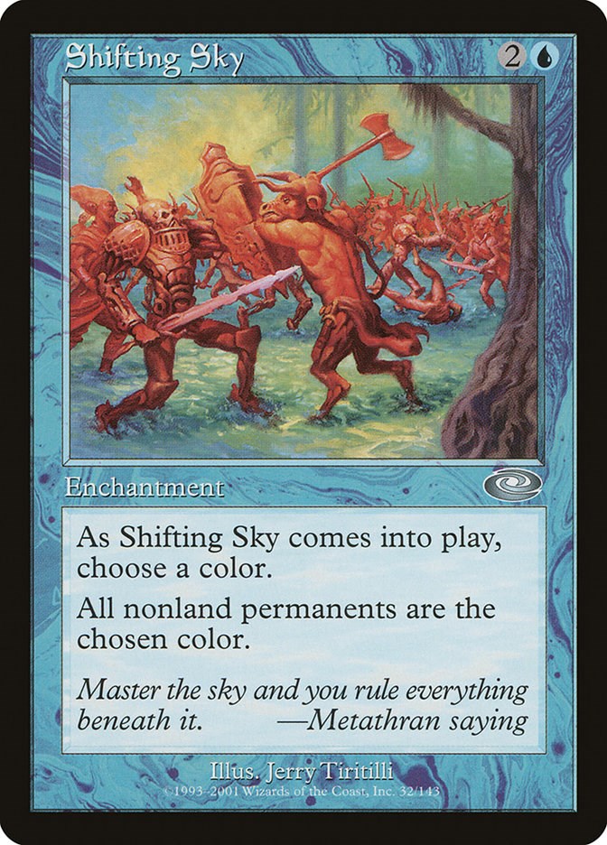 Shifting Sky - Planeshift - Magic: The Gathering