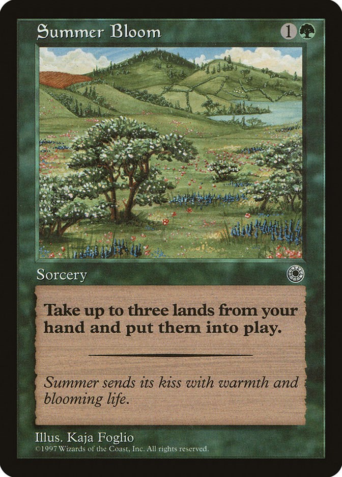 Summer Bloom - Portal - Magic: The Gathering