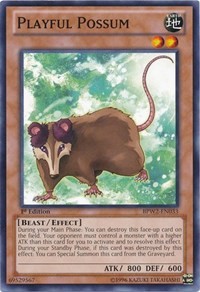 Playful Possum - Battle Pack 2: War of the Giants – Round 2 - YuGiOh