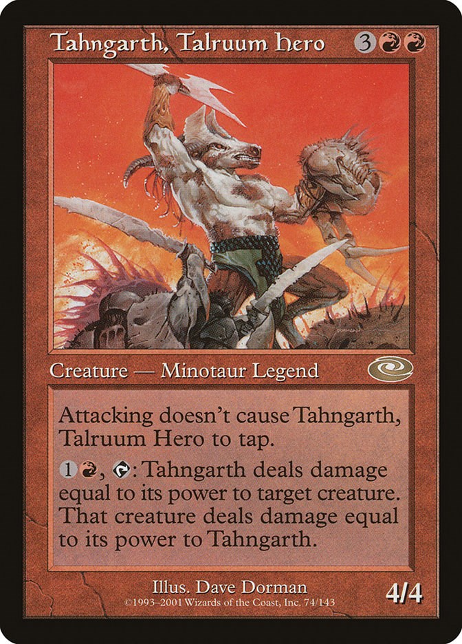 Tahngarth, Talruum Hero - Planeshift - Magic: The Gathering