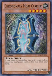 Chronomaly Moai Carrier - Legacy of the Valiant - YuGiOh