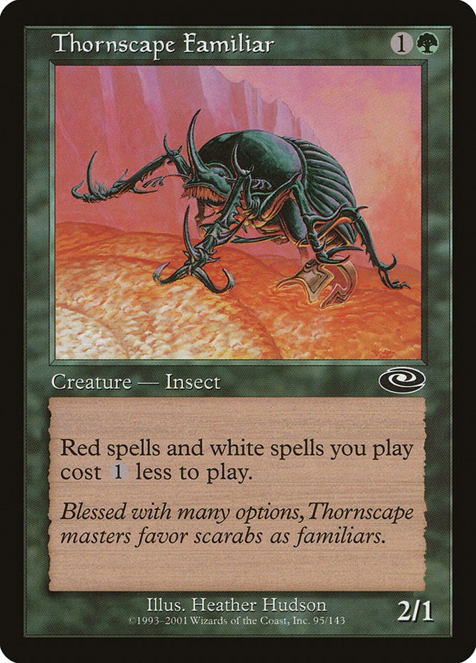 Thornscape Familiar - Planeshift - Magic: The Gathering