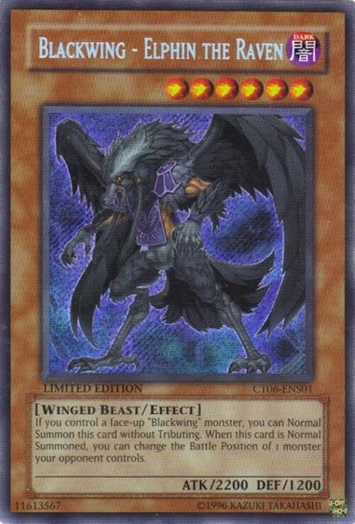 Blackwing - Elphin the Raven - 2009 Collectors Tin - YuGiOh