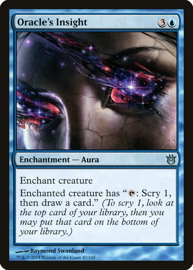 Oracle's Insight - Born of the Gods - Magic: The Gathering