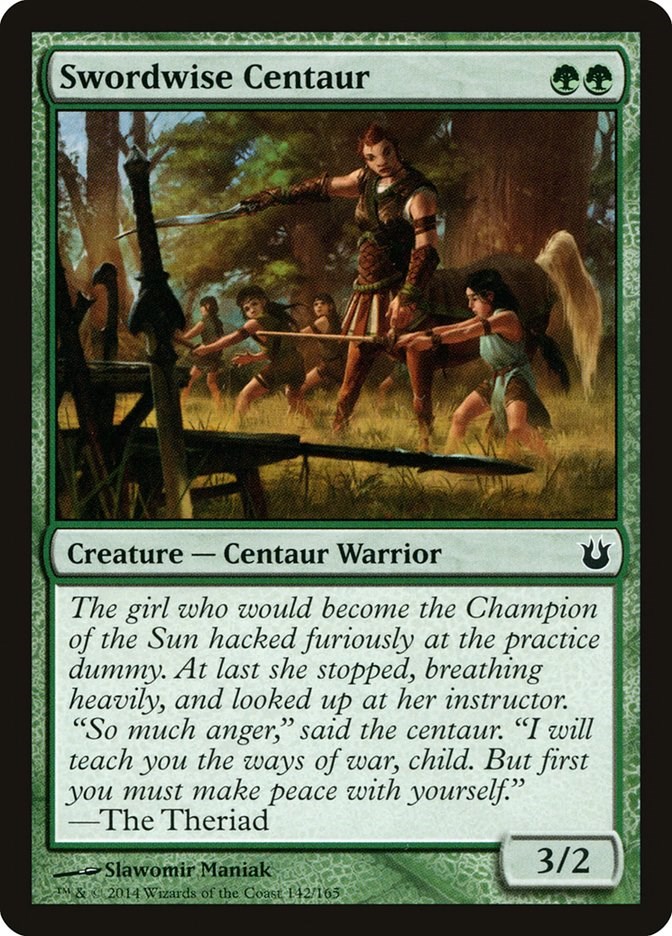 Swordwise Centaur - Born of the Gods - Magic: The Gathering