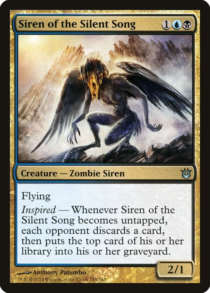 Siren of the Silent Song - Born of the Gods - Magic: The Gathering