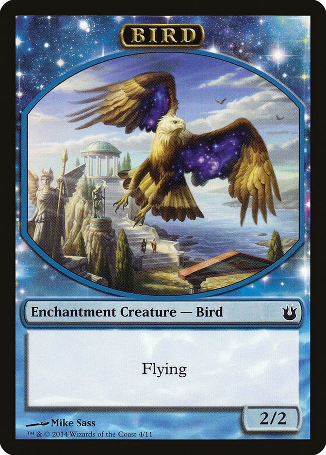 Bird Token (4) - Born of the Gods - Magic: The Gathering