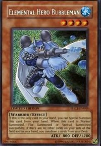 Elemental HERO Bubbleman - Elemental Hero Collection 1 - YuGiOh