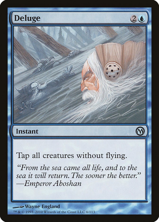 Deluge - Duels of the Planeswalkers - Magic: The Gathering