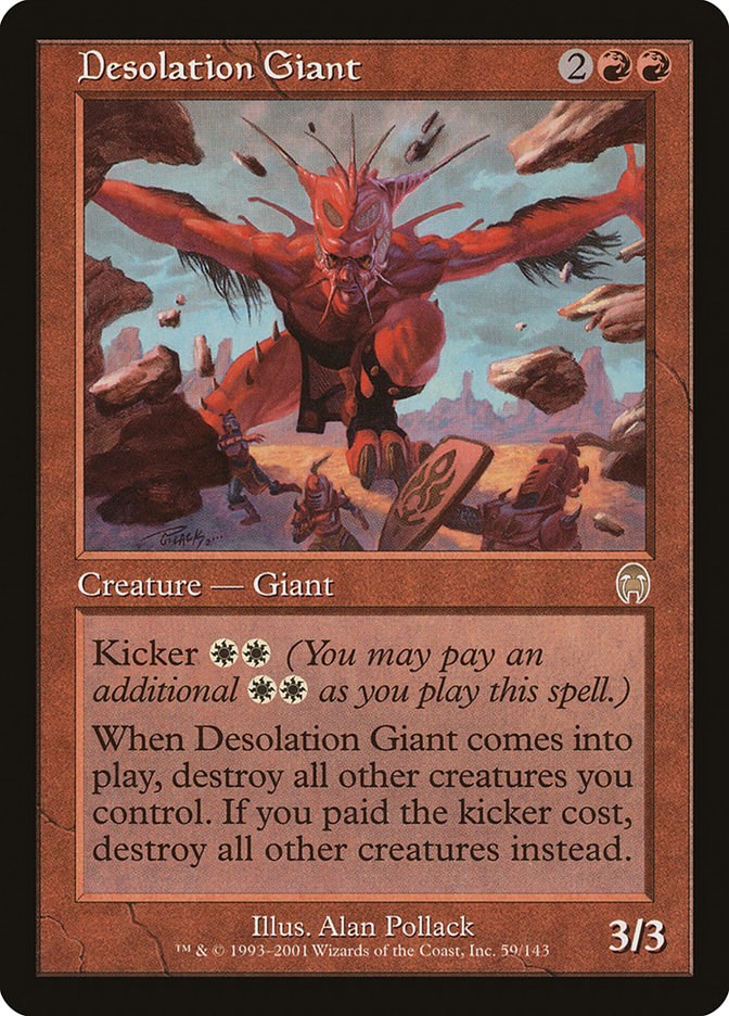 Desolation Giant - Apocalypse - Magic: The Gathering
