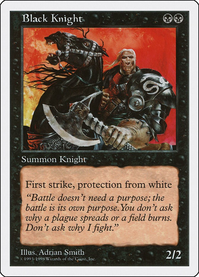 Black Knight - Anthologies - Magic: The Gathering