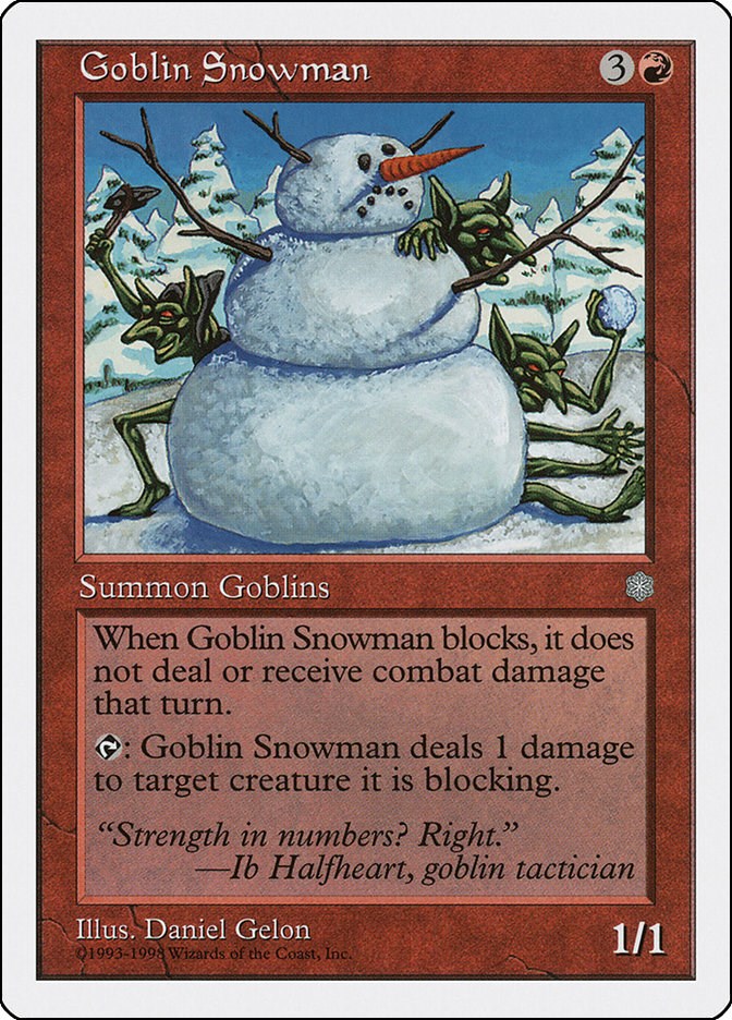Goblin Snowman - Anthologies - Magic: The Gathering