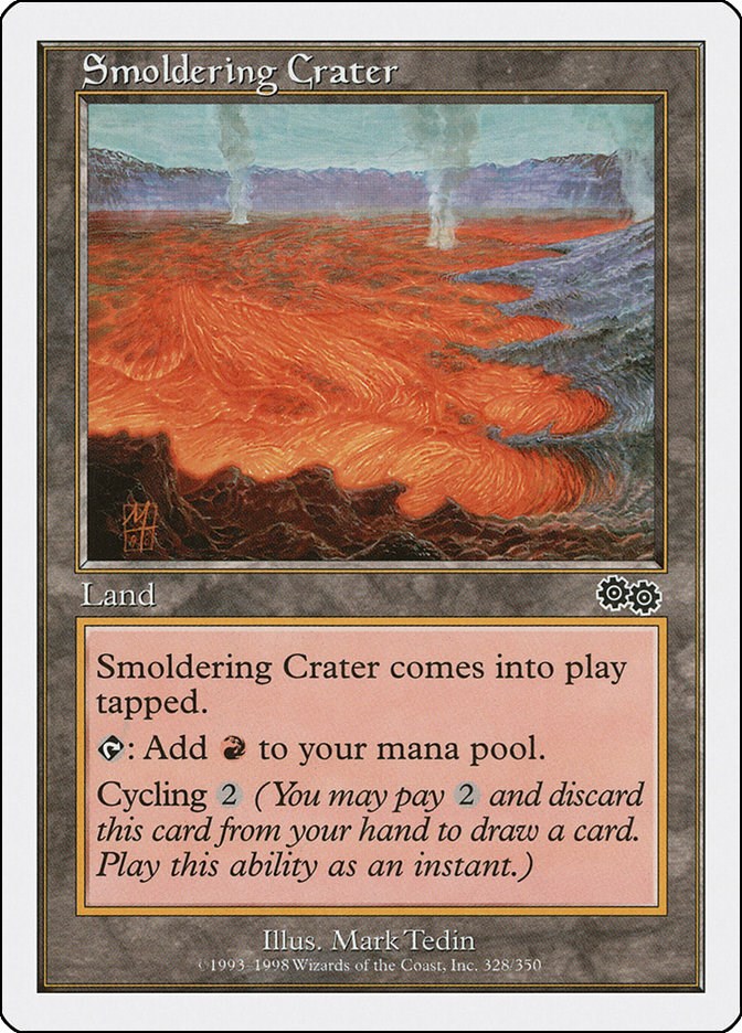 Smoldering Crater - Anthologies - Magic: The Gathering