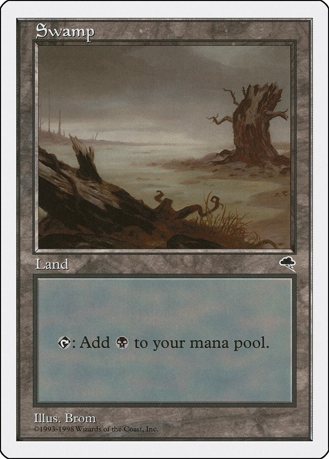 Swamp (Tempest) - Anthologies - Magic: The Gathering