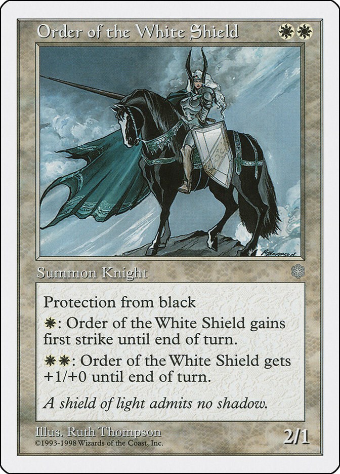 Order of the White Shield - Anthologies - Magic: The Gathering