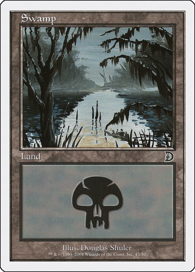 Swamp (43) - Deckmasters Garfield vs Finkel - Magic: The Gathering