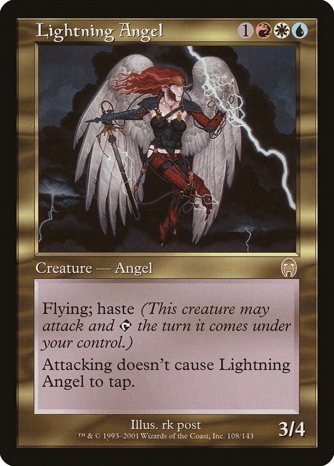 Lightning Angel - Apocalypse - Magic: The Gathering