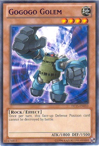 Gogogo Golem (Purple) - Duelist League Promo - YuGiOh