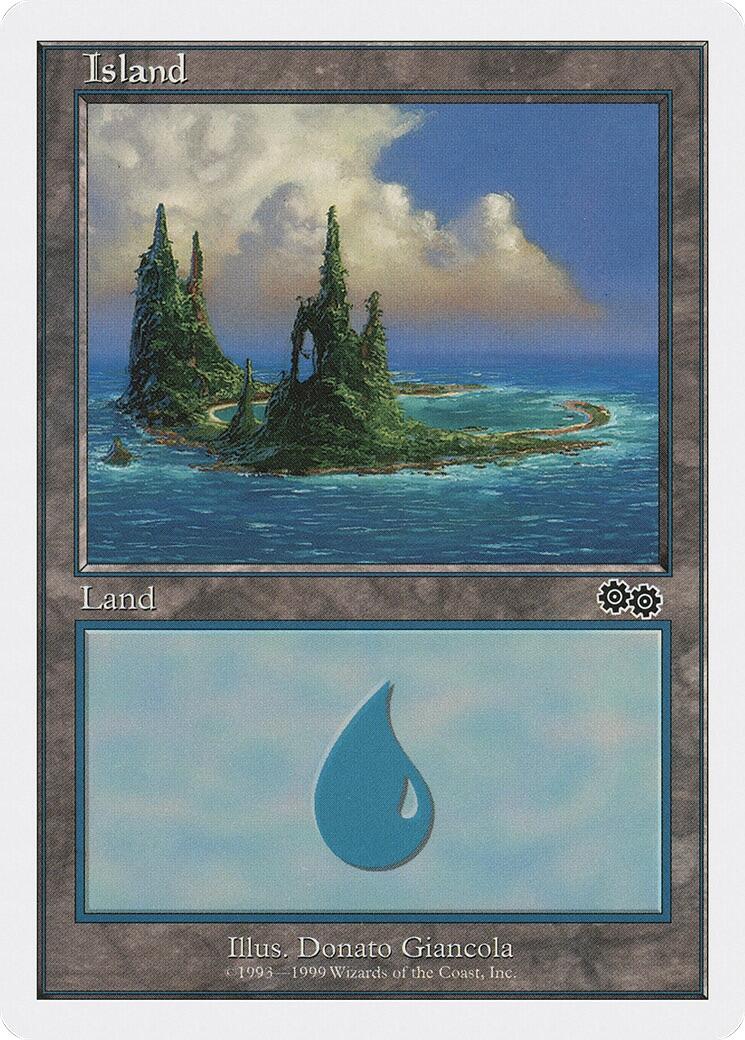 Island (Spires Left) - Battle Royale Box Set - Magic: The Gathering