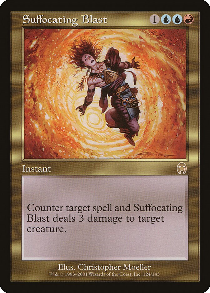 Suffocating Blast - Apocalypse - Magic: The Gathering