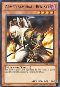 Armed Samurai - Ben Kei (Purple) - Duelist League Promo - YuGiOh