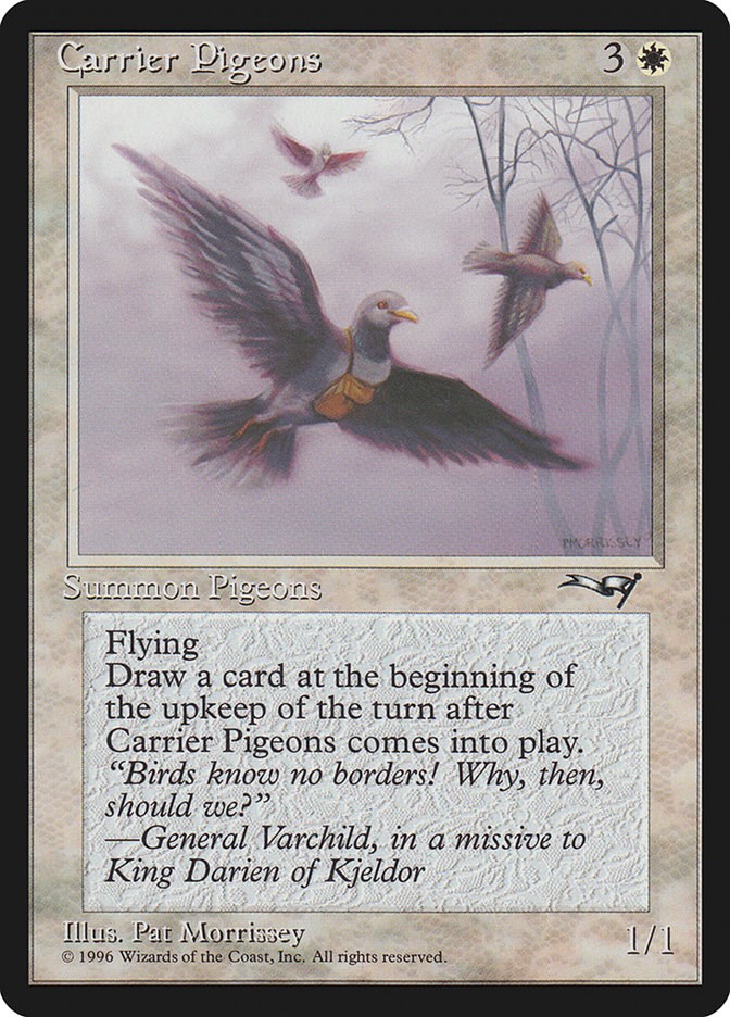 Carrier Pigeons - Alliances - Magic: The Gathering