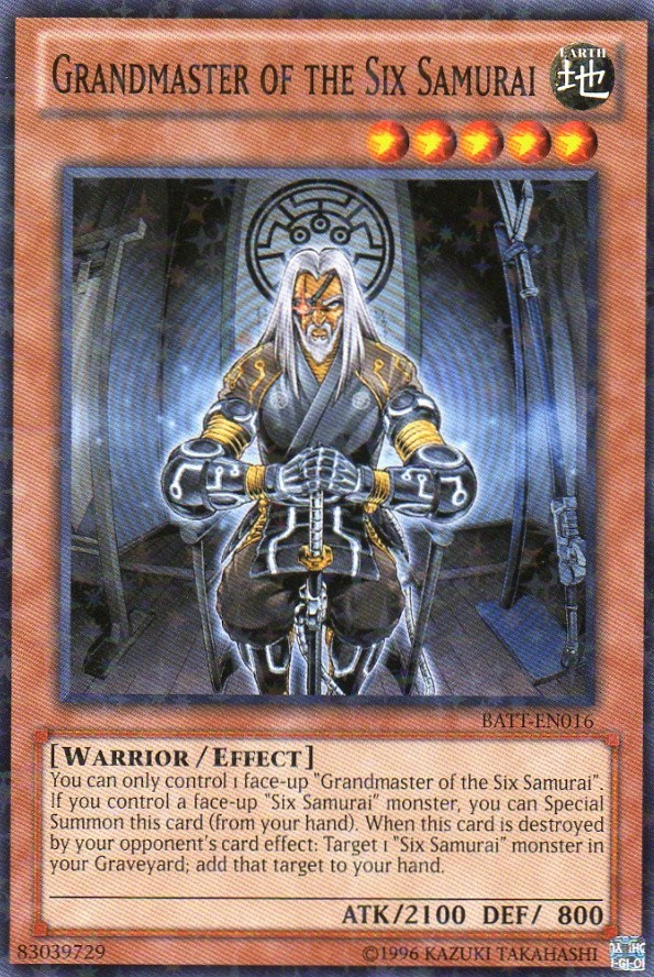 Grandmaster of the Six Samurai (Starfoil) - Battle Pack Tournament ...