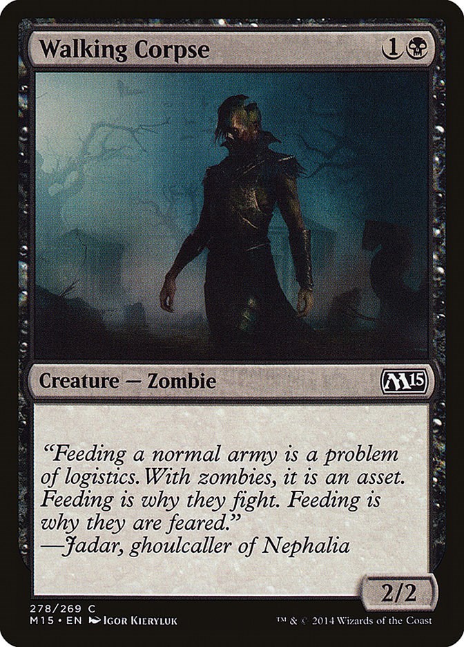 Walking Corpse - Magic 2015 (M15) - Magic: The Gathering