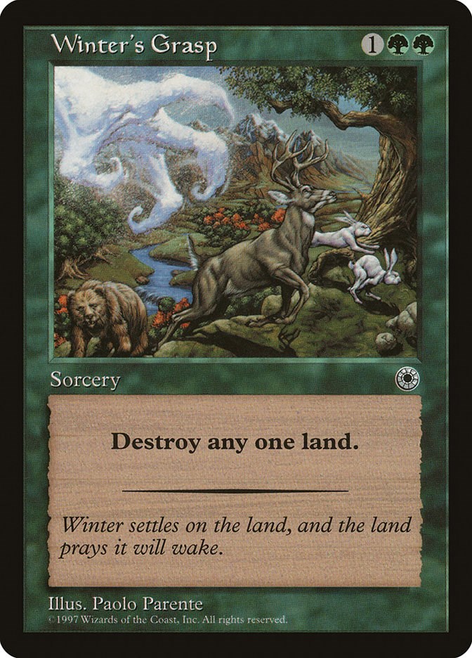 Winter's Grasp - Portal - Magic: The Gathering