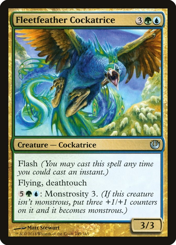 Fleetfeather Cockatrice - Journey Into Nyx - Magic: The Gathering