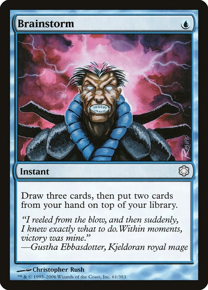 Brainstorm - Coldsnap Theme Deck Reprints - Magic: The Gathering