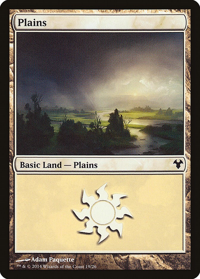 Plains - Magic Modern Event Deck - Magic: The Gathering