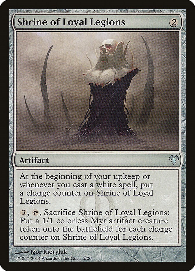 Shrine of Loyal Legions - Magic Modern Event Deck - Magic: The Gathering