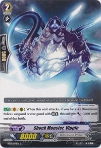 Shock Monster, Vipple - Catastrophic Outbreak - Cardfight Vanguard