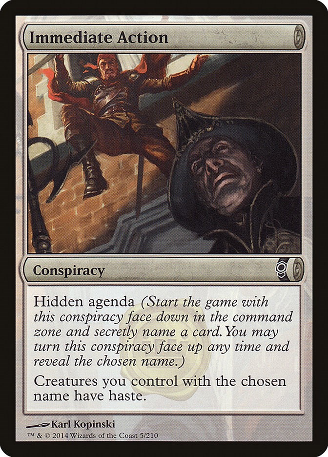 Immediate Action - Conspiracy - Magic: The Gathering