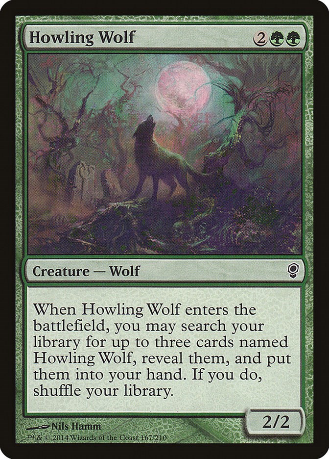 Howling Wolf - Conspiracy - Magic: The Gathering