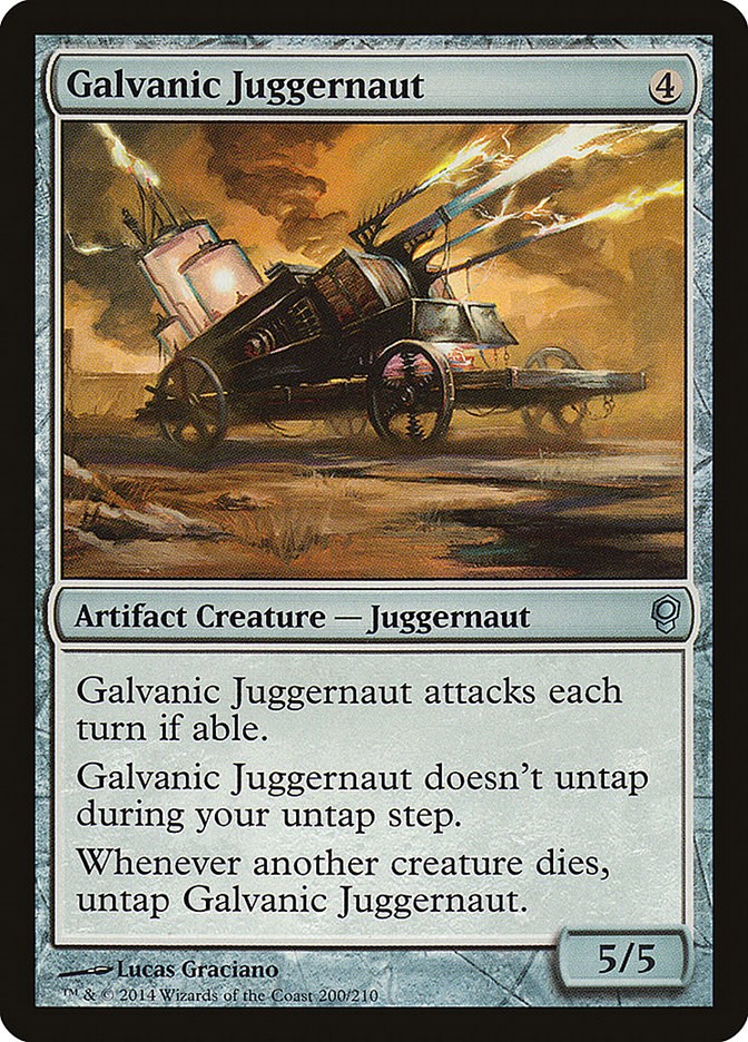 Galvanic Juggernaut - Conspiracy - Magic: The Gathering