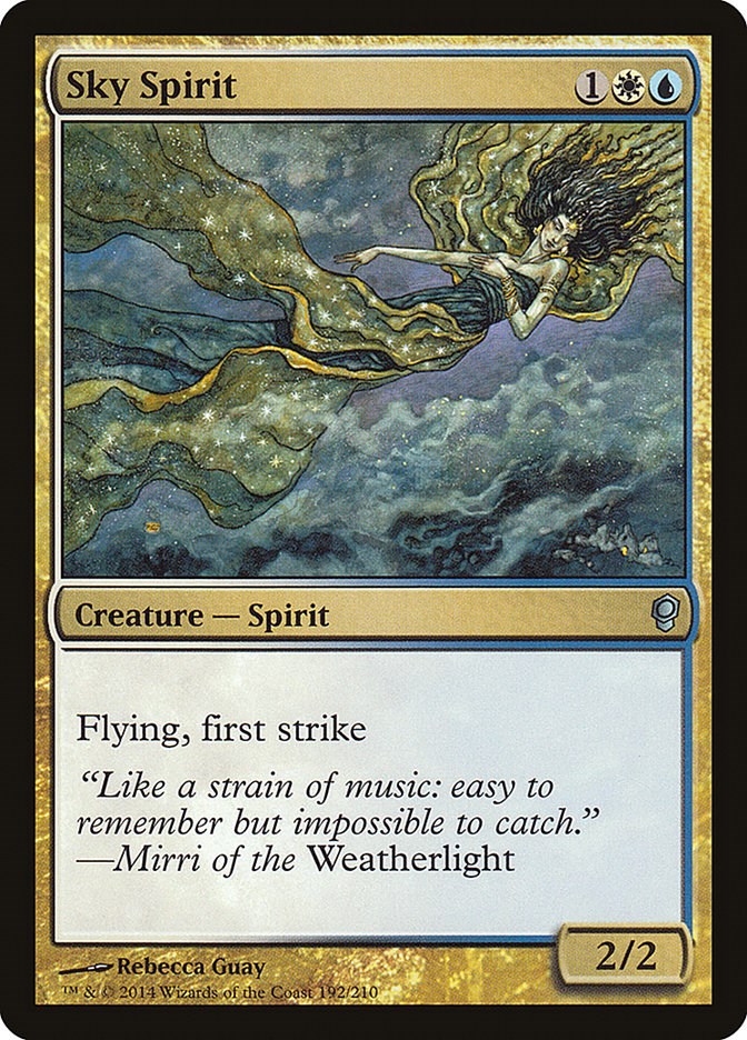 Sky Spirit - Conspiracy - Magic: The Gathering