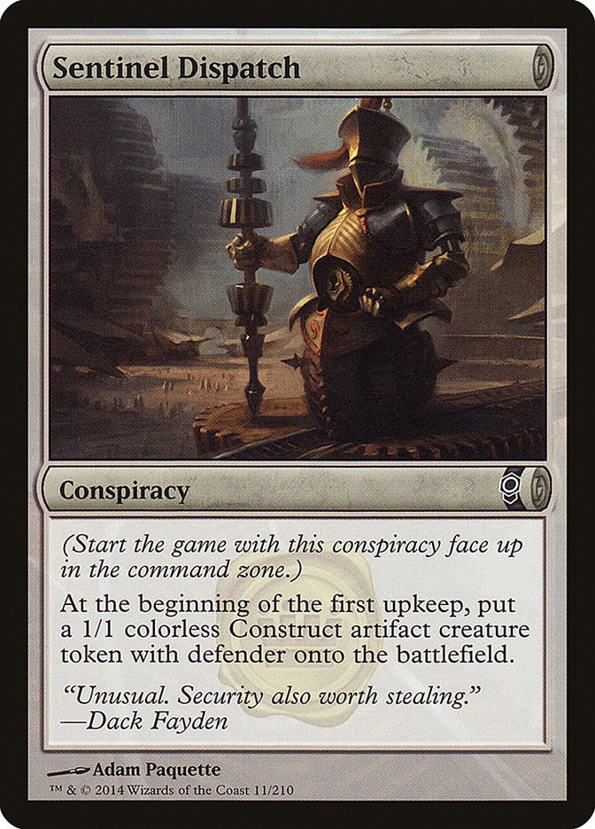Sentinel Dispatch - Conspiracy - Magic: The Gathering