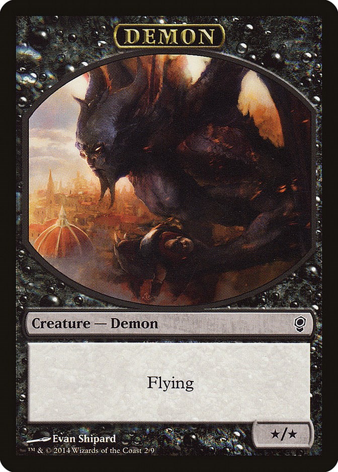 Demon Token - Conspiracy - Magic: The Gathering