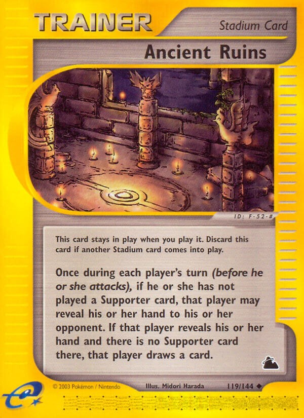 Ancient Ruins - Skyridge - Pokemon