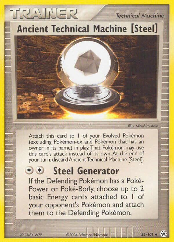 Ancient Technical Machine [Steel] - Hidden Legends - Pokemon