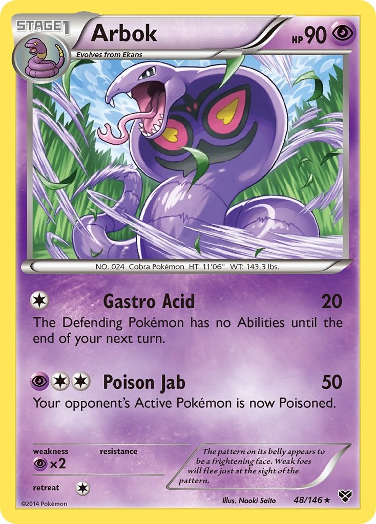 Arbok - XY Base Set - Pokemon