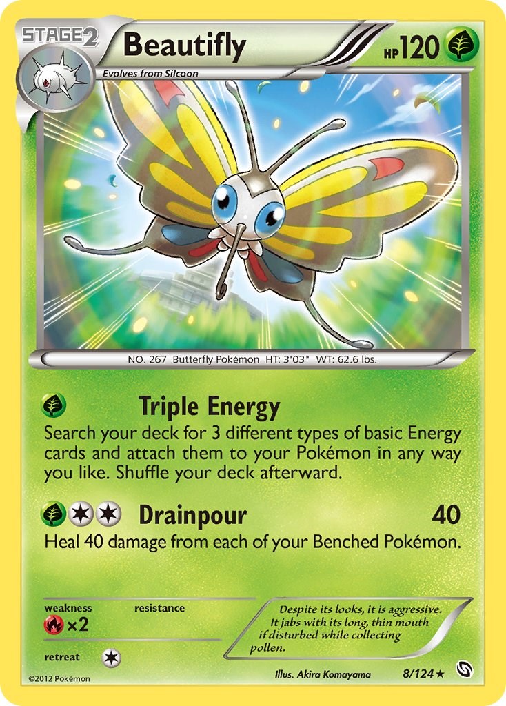 Beautifly - Dragons Exalted - Pokemon