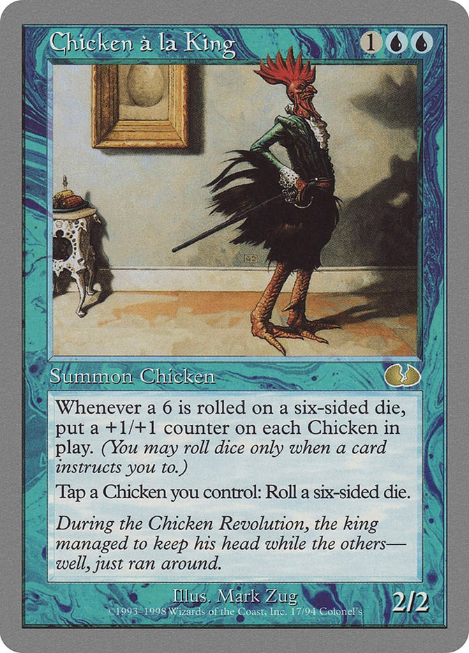 Chicken a la King - Unglued - Magic: The Gathering