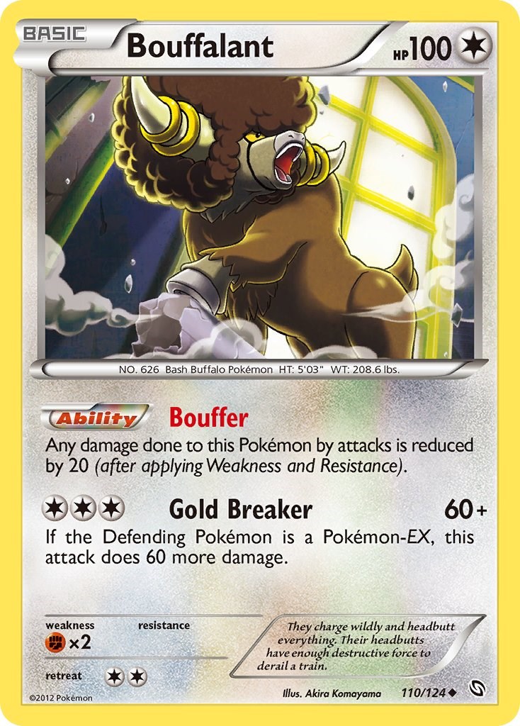 Pokemon Bouffalant Card