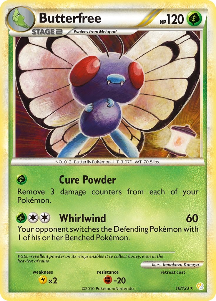 Mega Caterpie Card